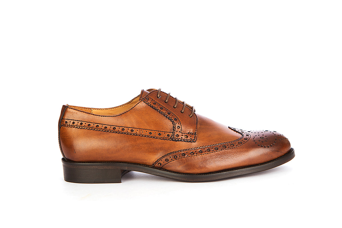 Cognac Shoes: Handcrafted Leather Shoes for Men – Vittore Italian Shoes